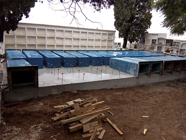 Construcción patentada de nichos - INGECONS